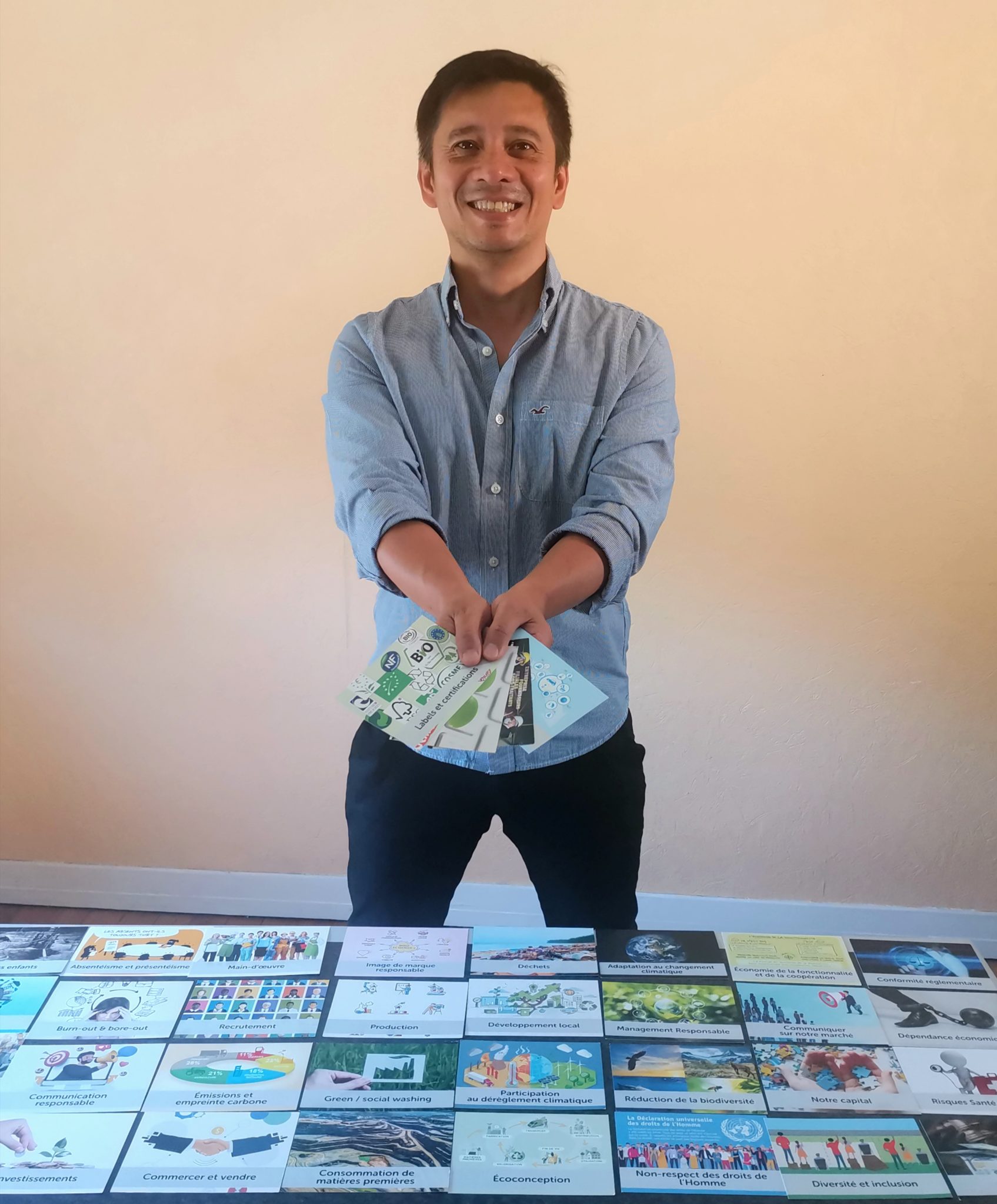 ANIMATION DE LA FRESQUE DE LA RSE | Terre 21